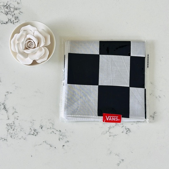 Vans | Accessories | Vans Classic Checkers Bandana | Poshmark